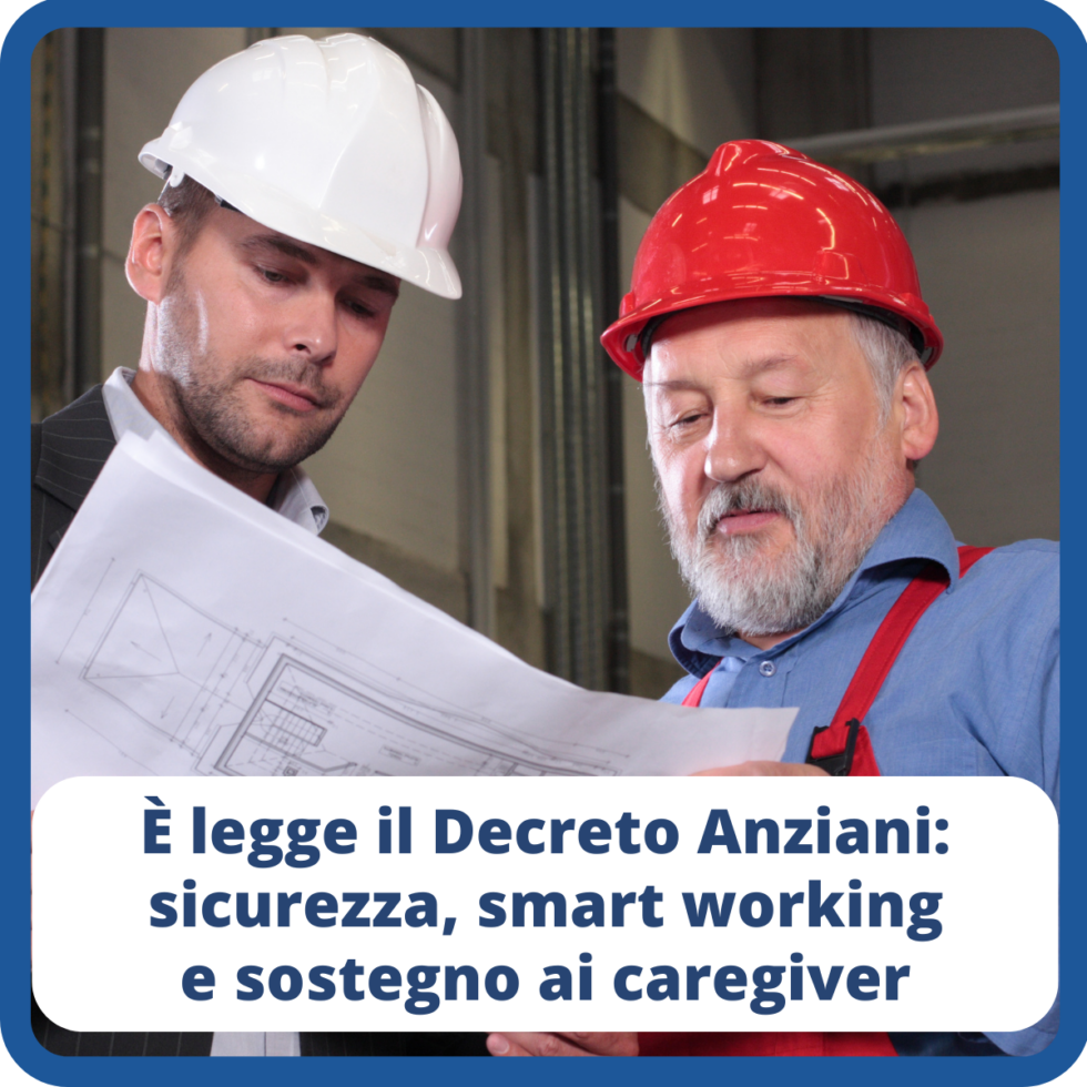 Pubblicato In Gazzetta Ufficiale Il Decreto Anziani